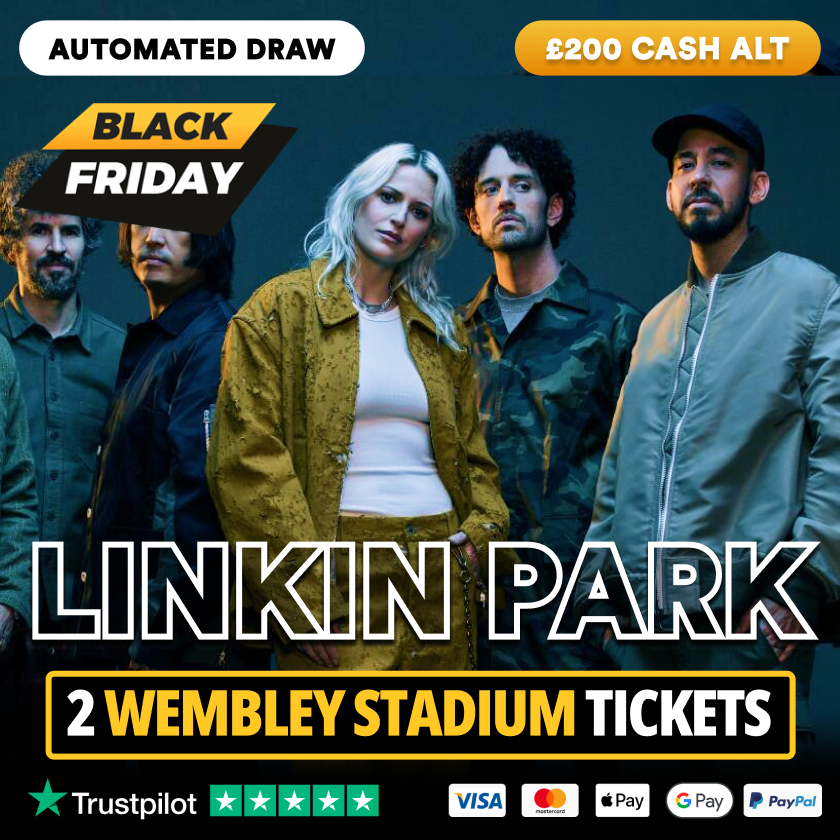 LINKIN PARK London WEMBLEY STADIUM TICKETS (AUTO DRAW) - WinWink