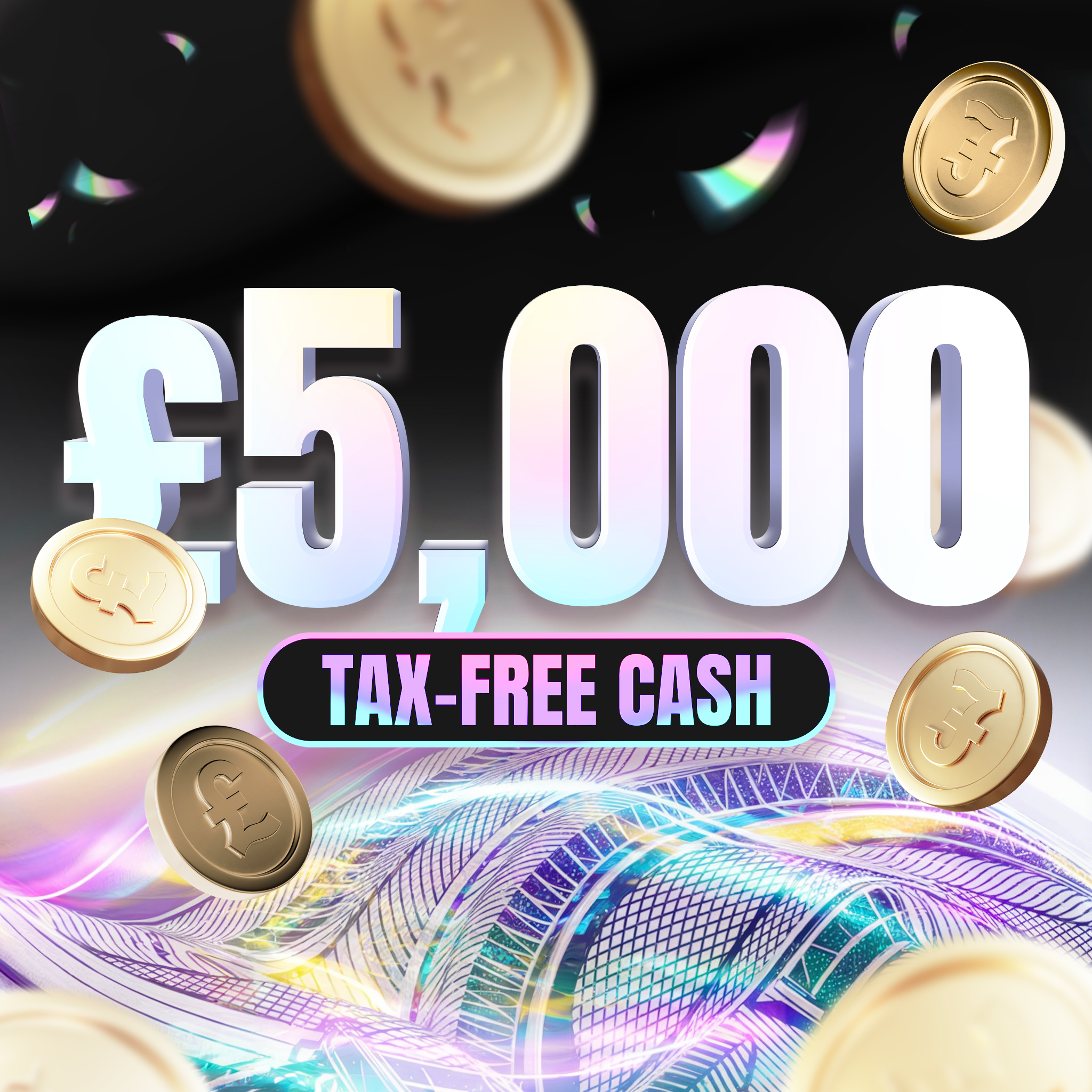 £5000 TAX FREE CASH 💷 (AUTO DRAW) - WinWink