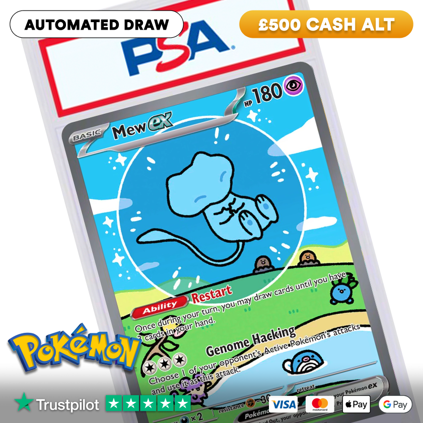 PSA 10 Pokémon Mew EX (AUTO DRAW) - WinWink