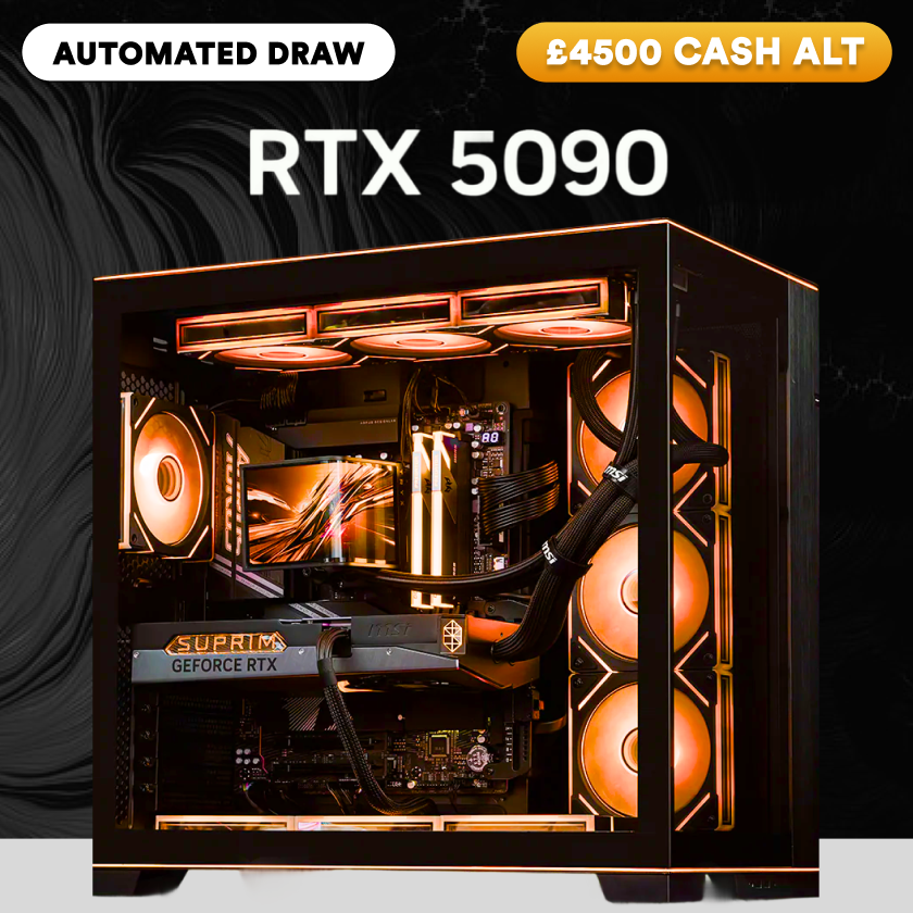 🌋 RTX 5090 RYZEN 9 Gaming PC (AUTO DRAW) - WinWink