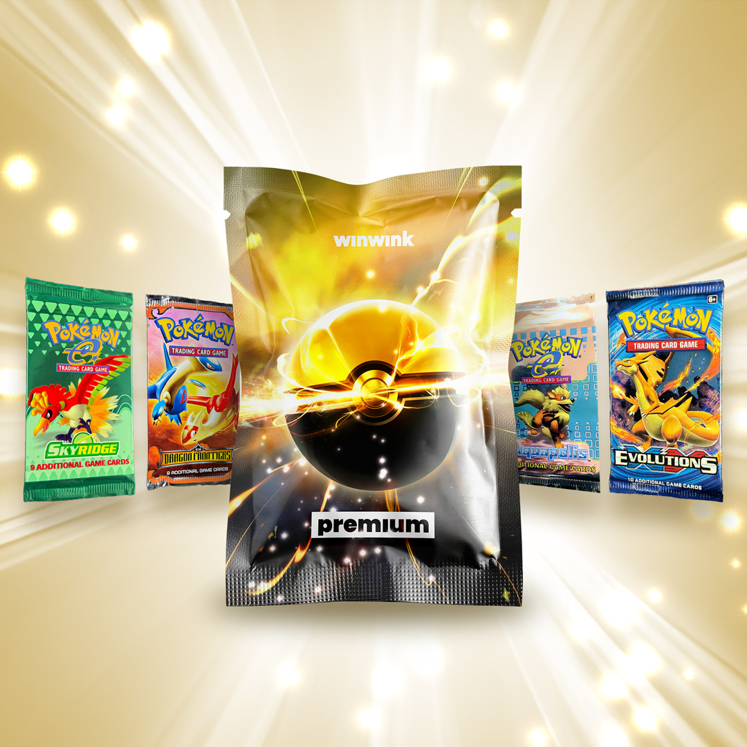 ⭐ EVERY PACK WINS ⭐ Premium Pokémon Booster Packs - WinWink